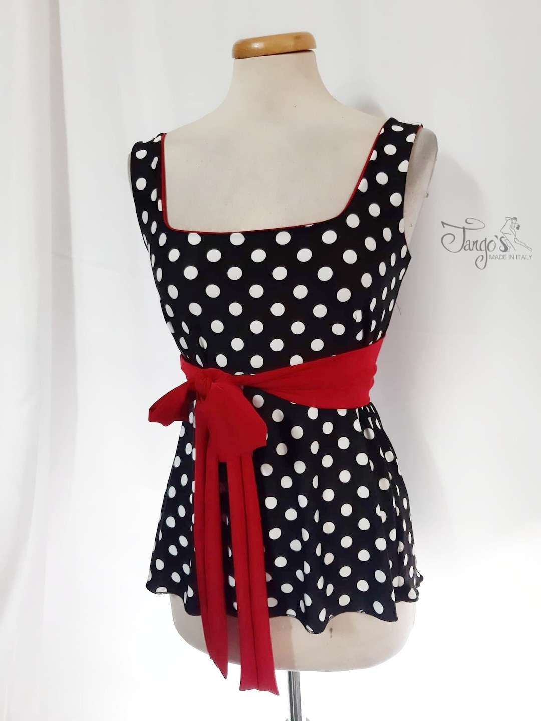Tango's TOP POLKA POLKA BOW Dance Clothes Argentine Tango Trousers ...