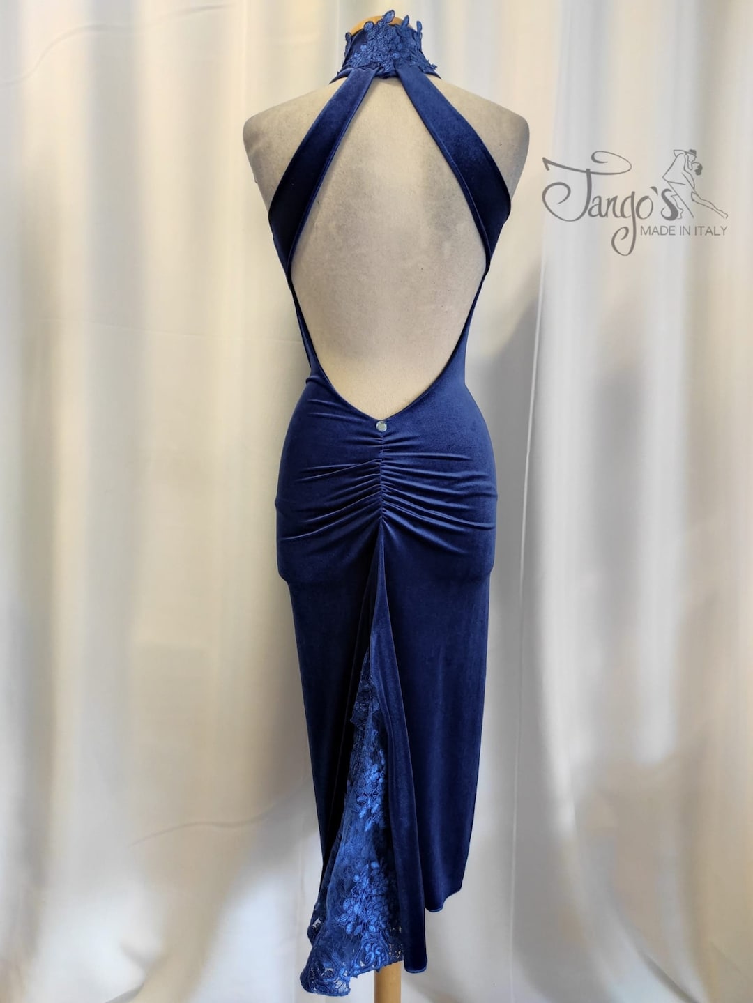 Tango's Michi VELVET DRESS With Internal Body, Argentine Tango Dance ...