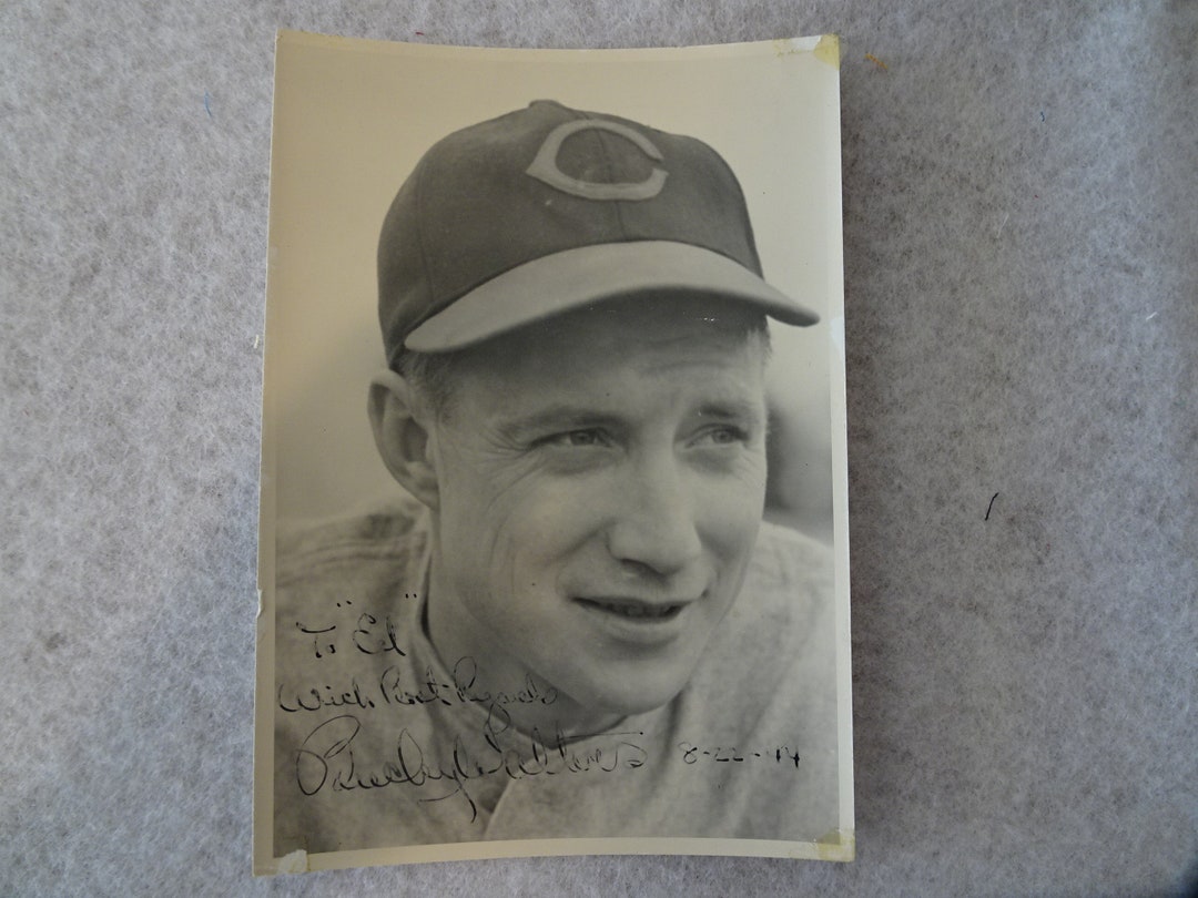 Bucky Walters - Autographed 5 X 7 Photograph – 1944 Cincinnati Reds ...