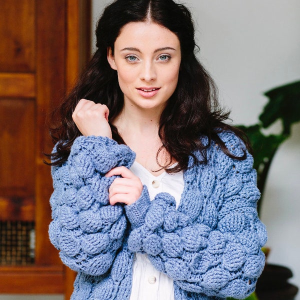 How to Crochet a Bomber Jacket With Granny Squares - Etsy