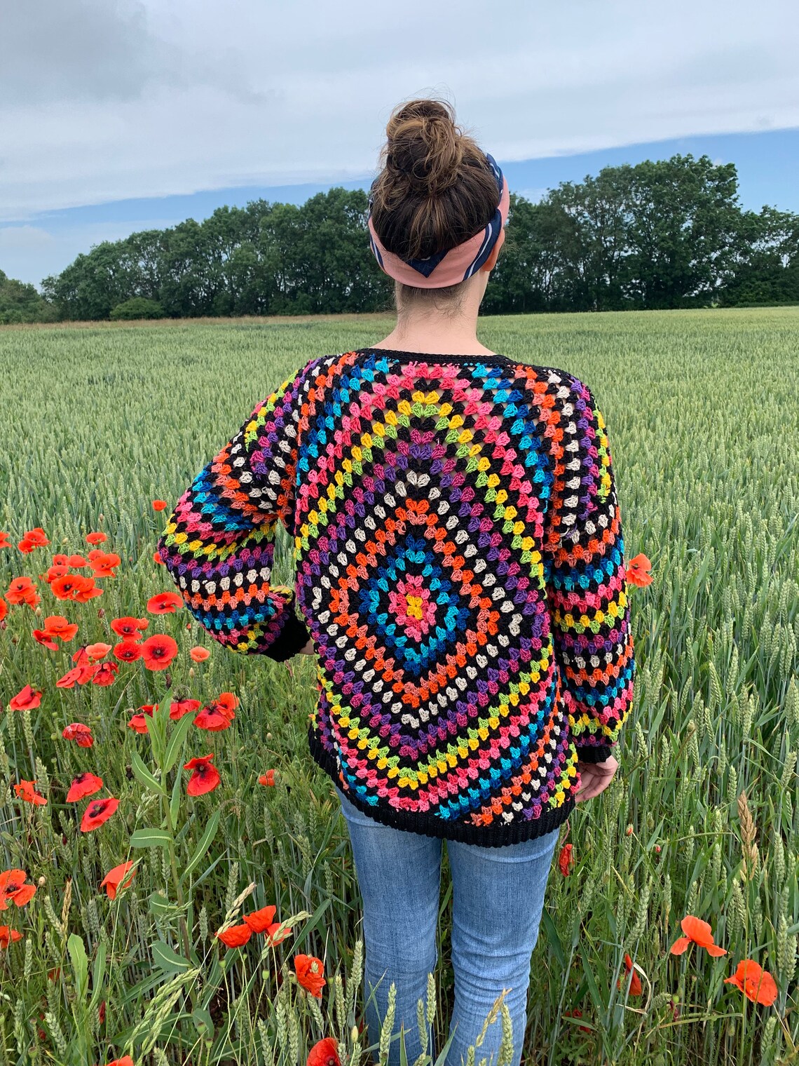 Summer Shakedown Granny Square Jumper - Etsy