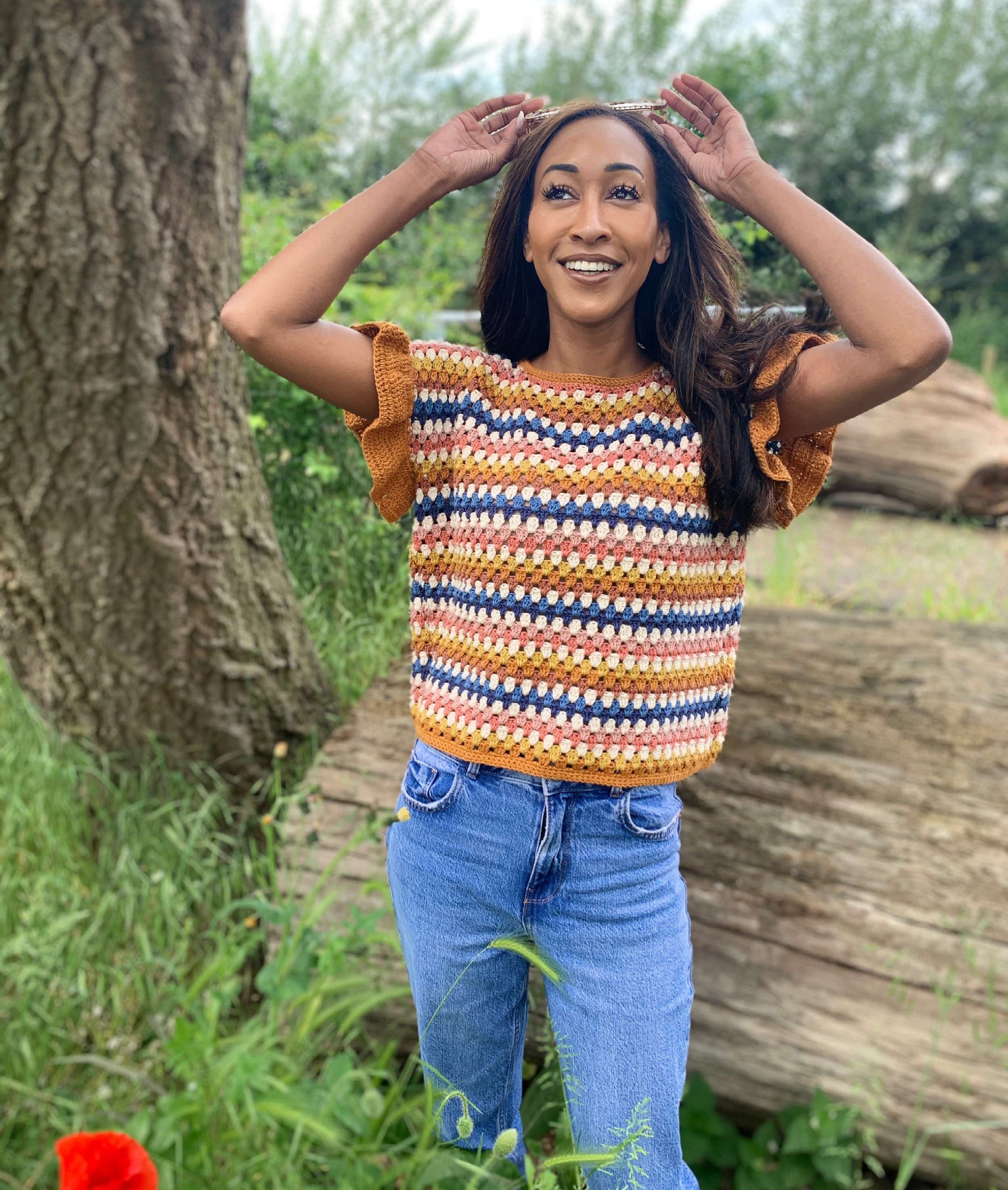 Crochet Frill T-shirt Pattern - Etsy