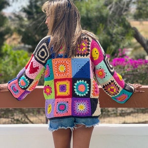 Happy Patch Jumper - Etsy UK