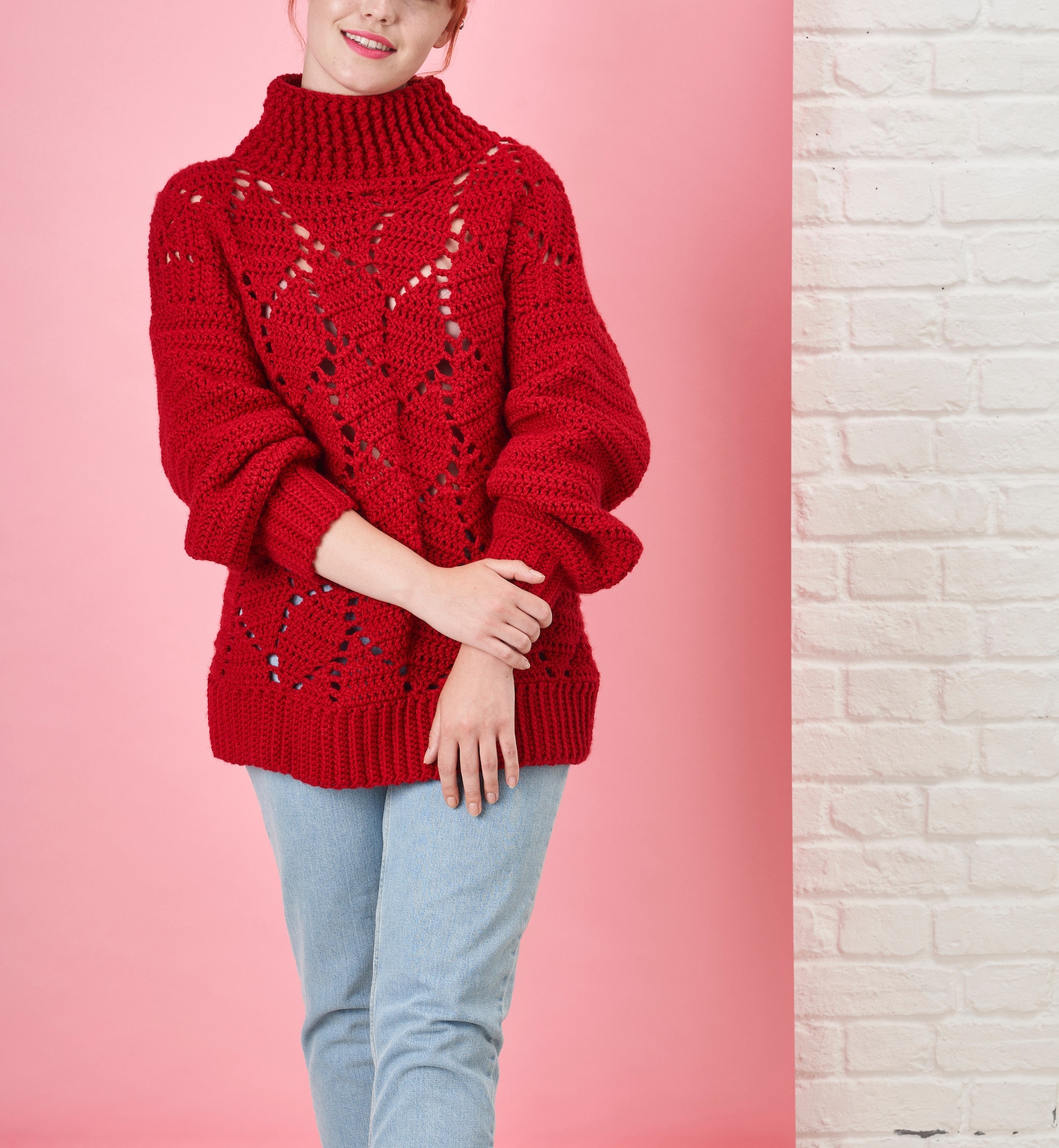 Chunky Leaf Jumper Crochet Pattern - Etsy