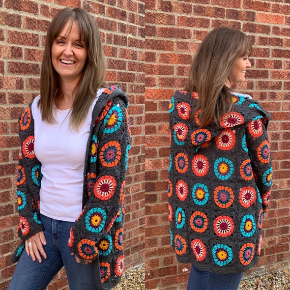 In the Hood Hooded Granny Jacket - Etsy