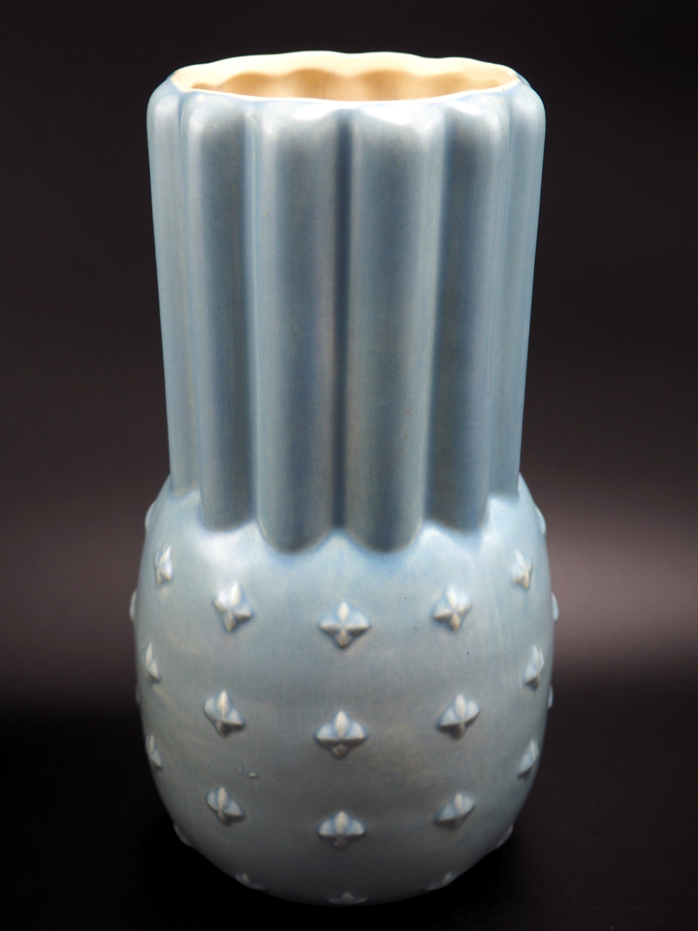 Red Wing Vase 1197 Sky Blue Pineapple Shape 9H x | Etsy
