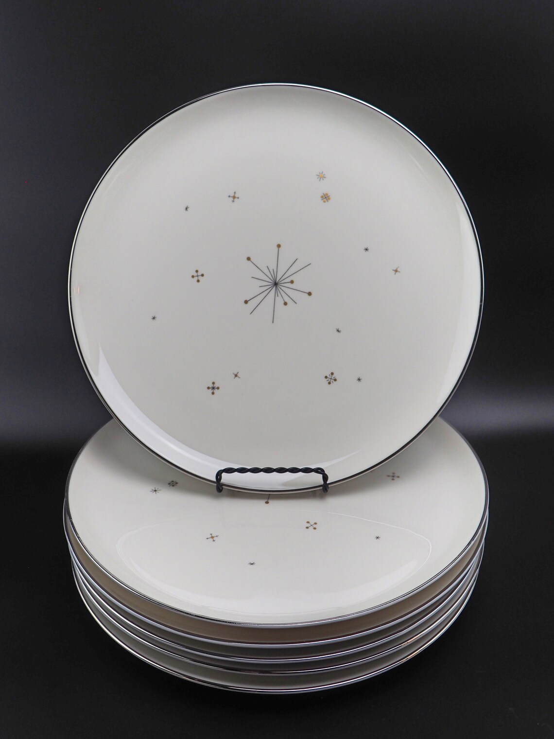 Syracuse China Evening Star Mid Century Starburst Dinnerware | Etsy