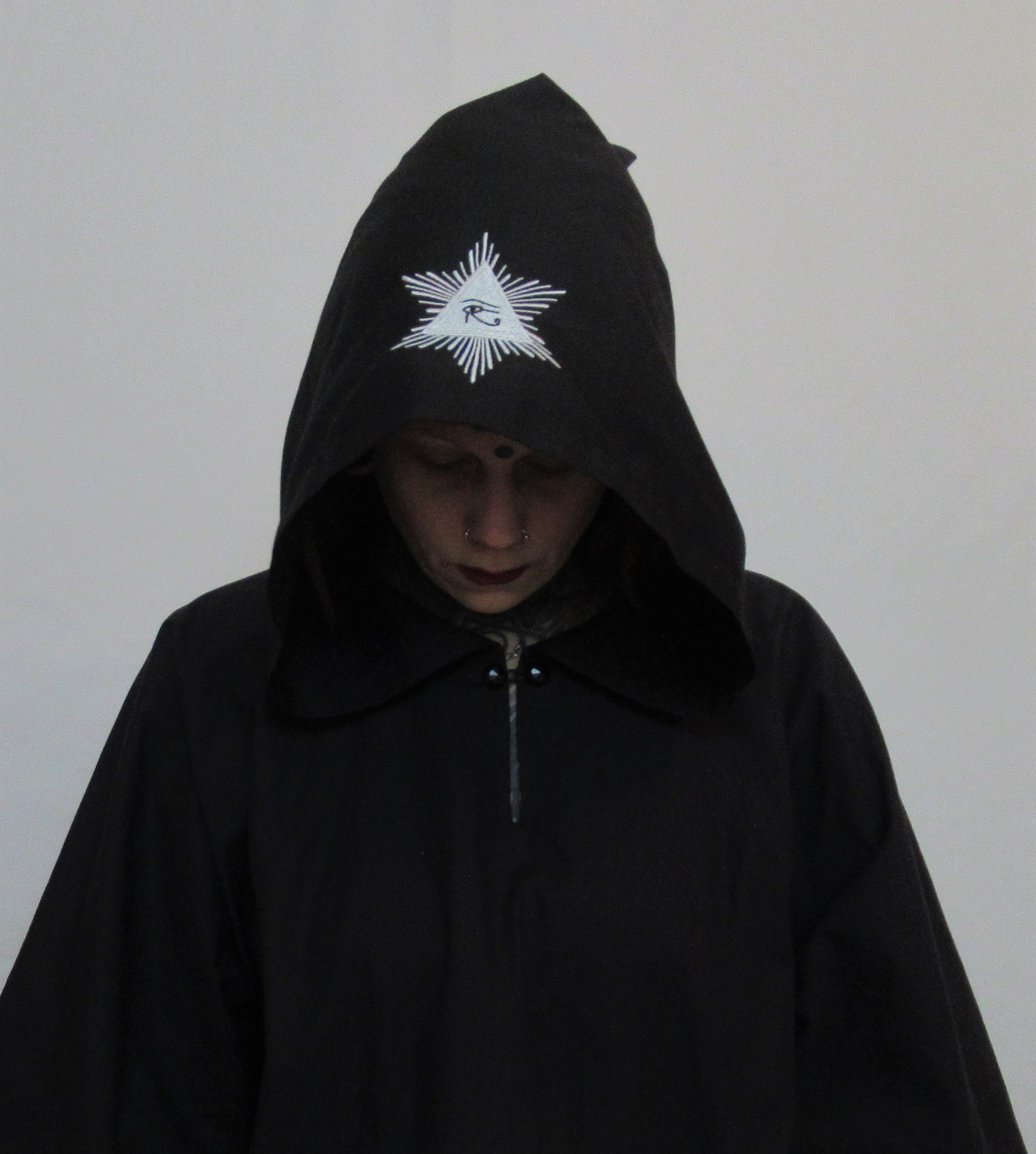 Ceremonial TAU Robe With HOOD OTO Golden Dawn Magick Thelema - Etsy