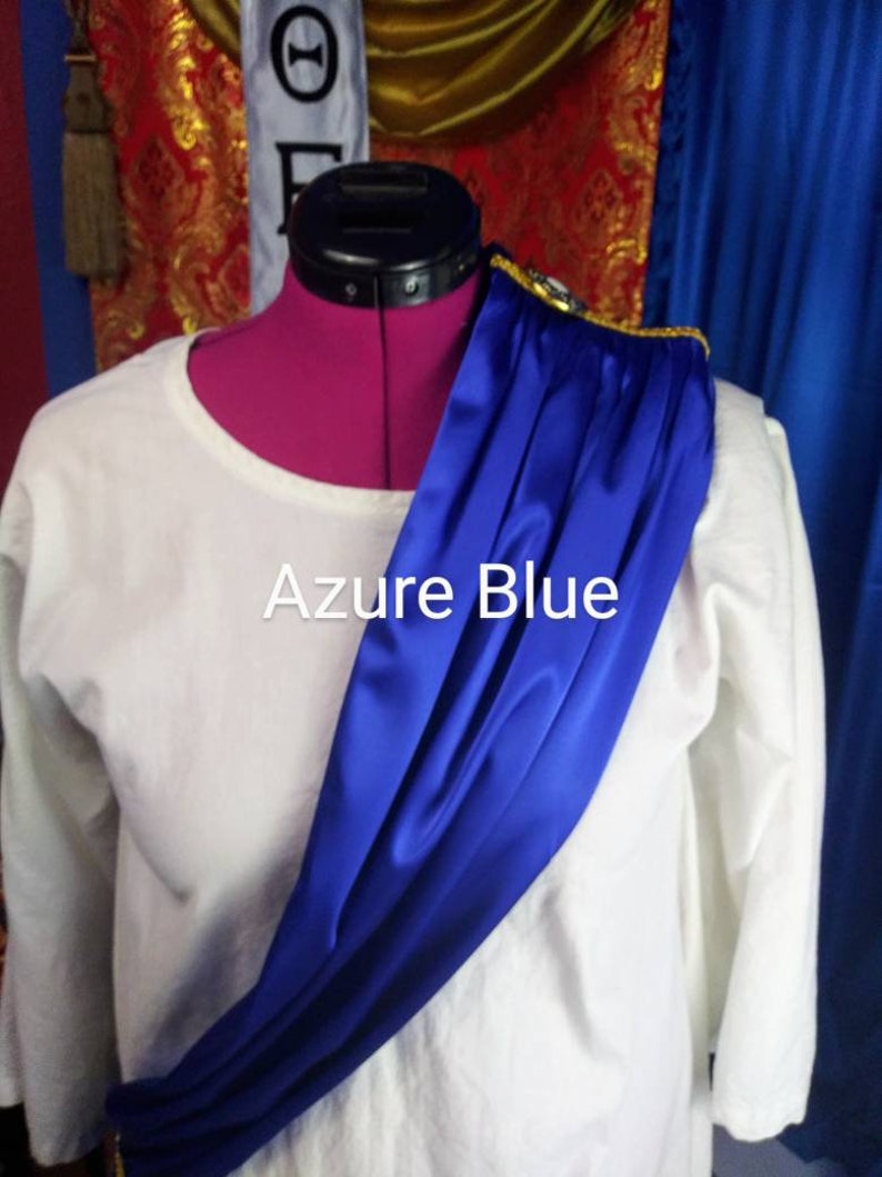 Blue Satin Priestess Sash Gnostic Mass/ Liber 15/ Thelema/ | Etsy