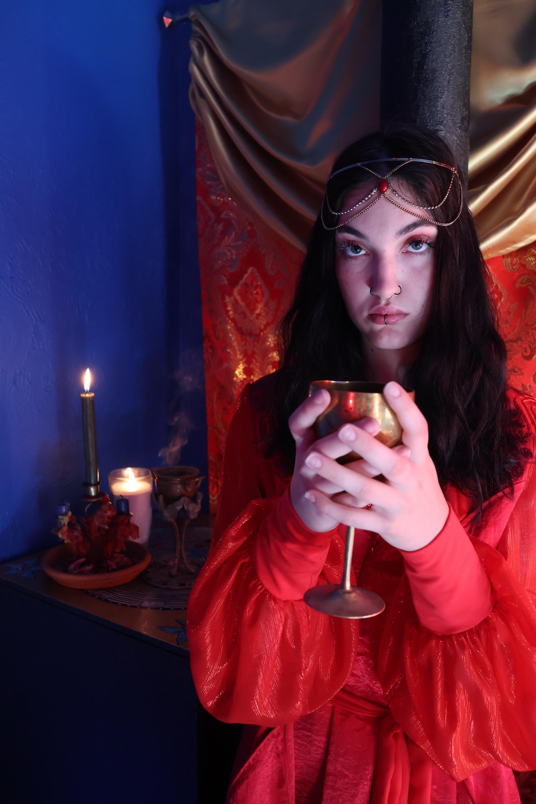 Scarlet Woman-babalon Ritual Robe/ Thelema/ 156 - Etsy