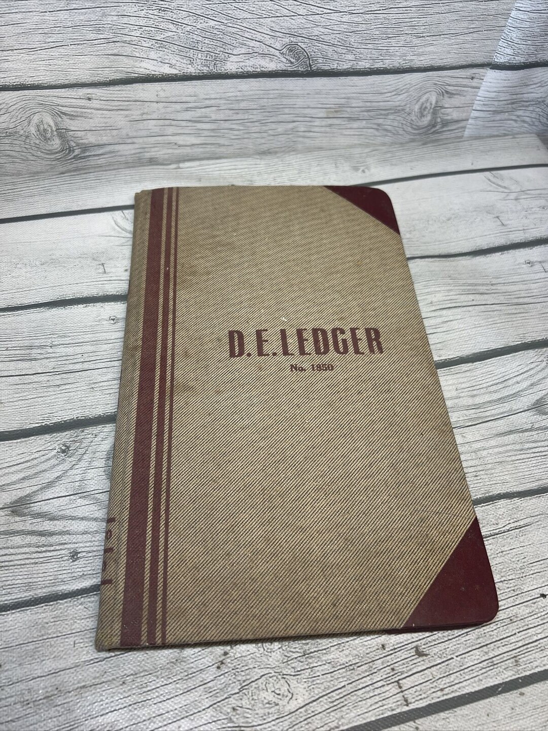 Antique Early 1930s Unused Store D.e Ledger Book Journal - Etsy