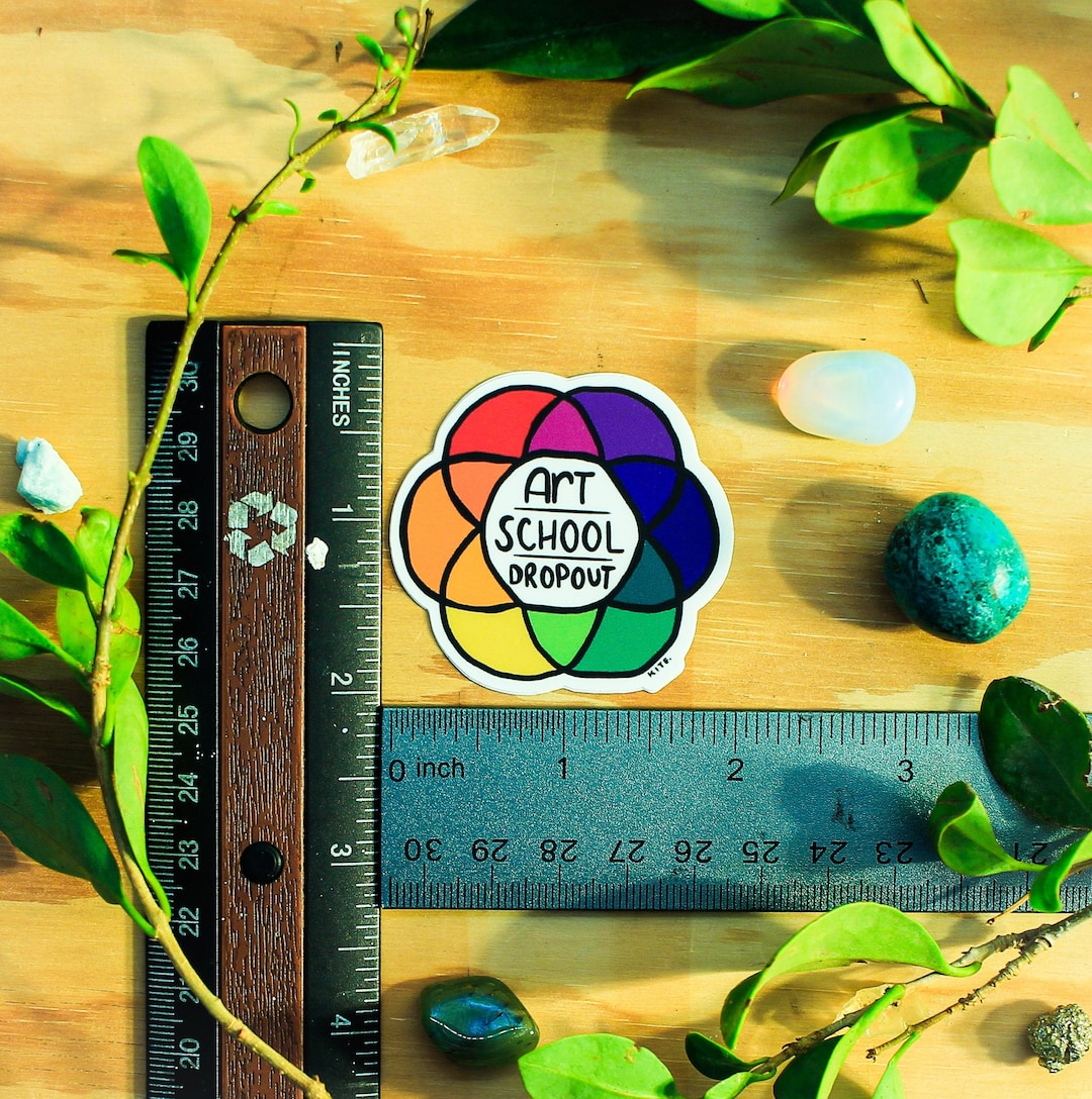 Art School Dropout Sticker - Etsy