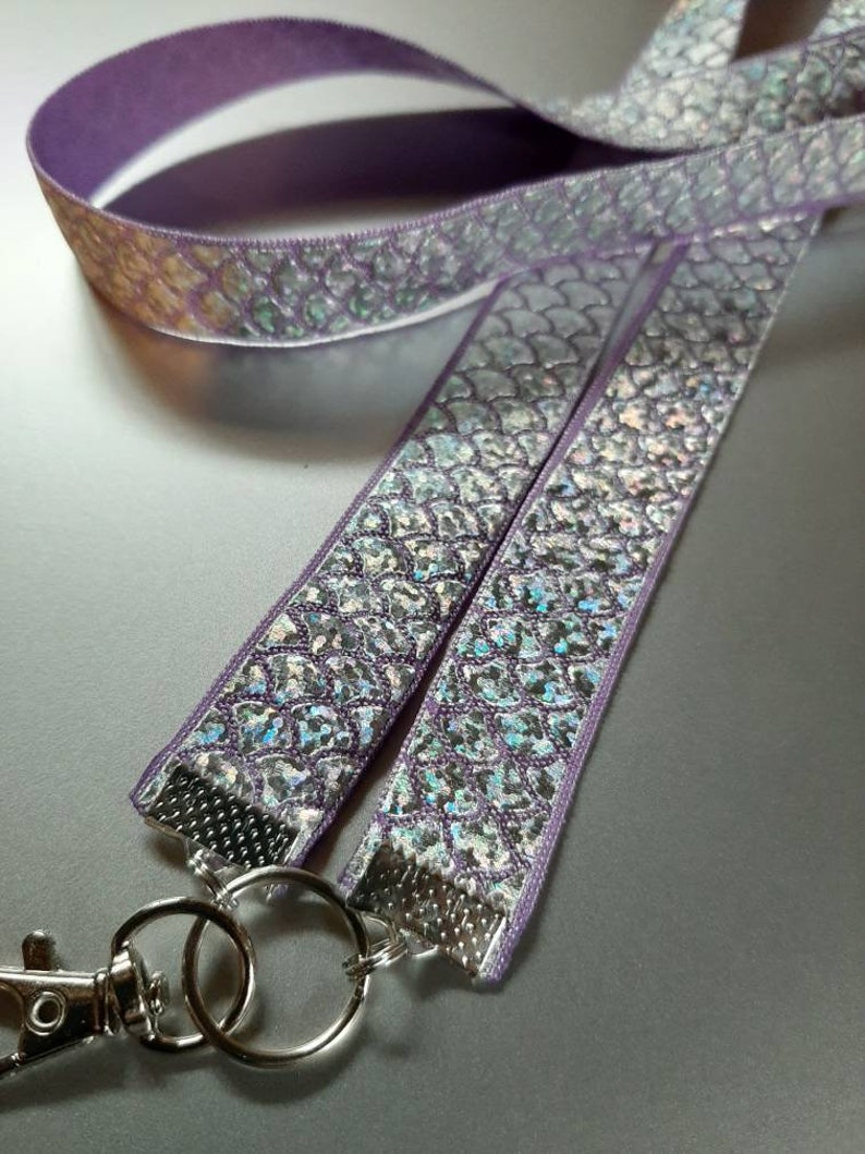 Stretch Lanyard Badge Id Holder Necklace Lanyard Strong | Etsy