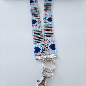 Lanyard Teacher Lanyard Stretch Lanyard Letters Lanyard Teachers Gift ...