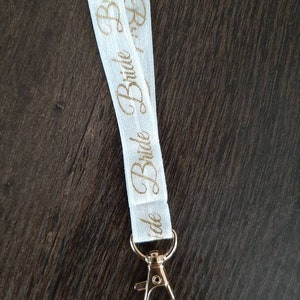 Bride Lanyard | Limited Edition | Badge Id Holder | Necklace Lanyard ...
