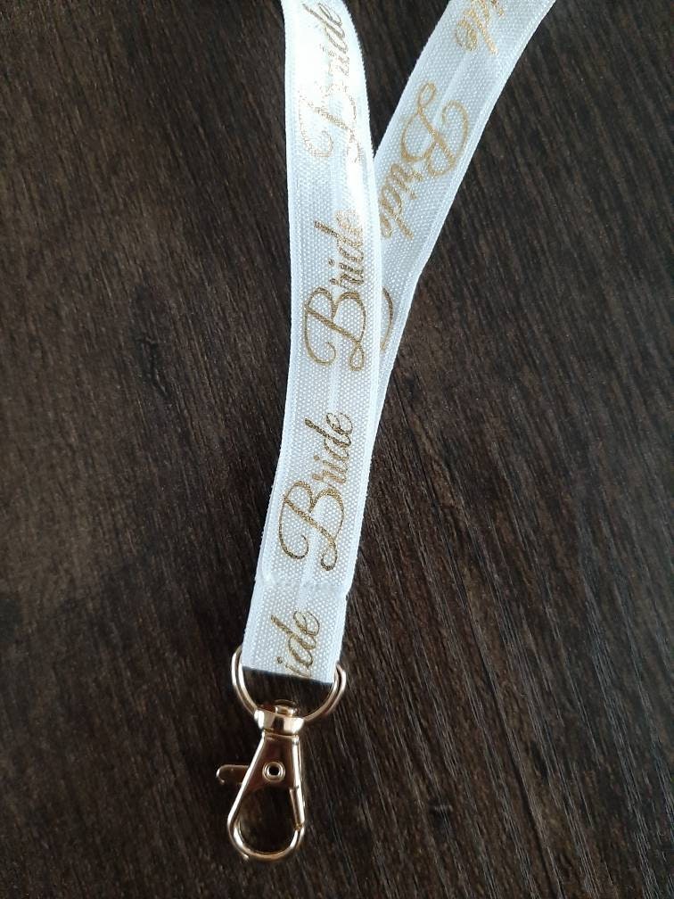 Bride lanyard limited edition badge id holder necklace | Etsy