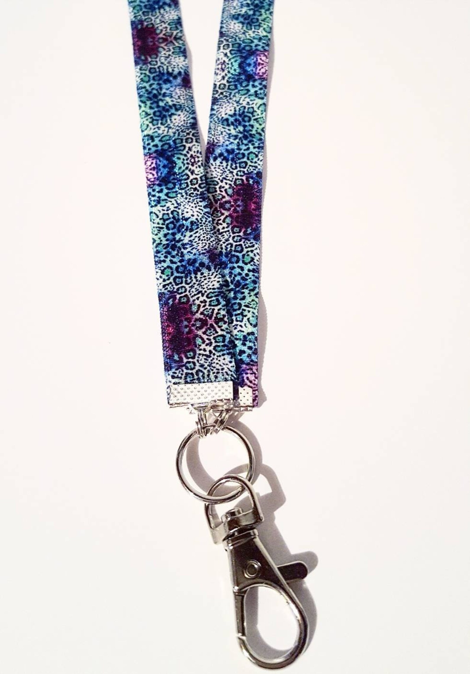 Lanyard leopard lanyard badge id holder necklace lanyard | Etsy