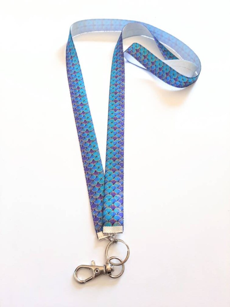 Stretch lanyard badge id holder necklace lanyard strong | Etsy