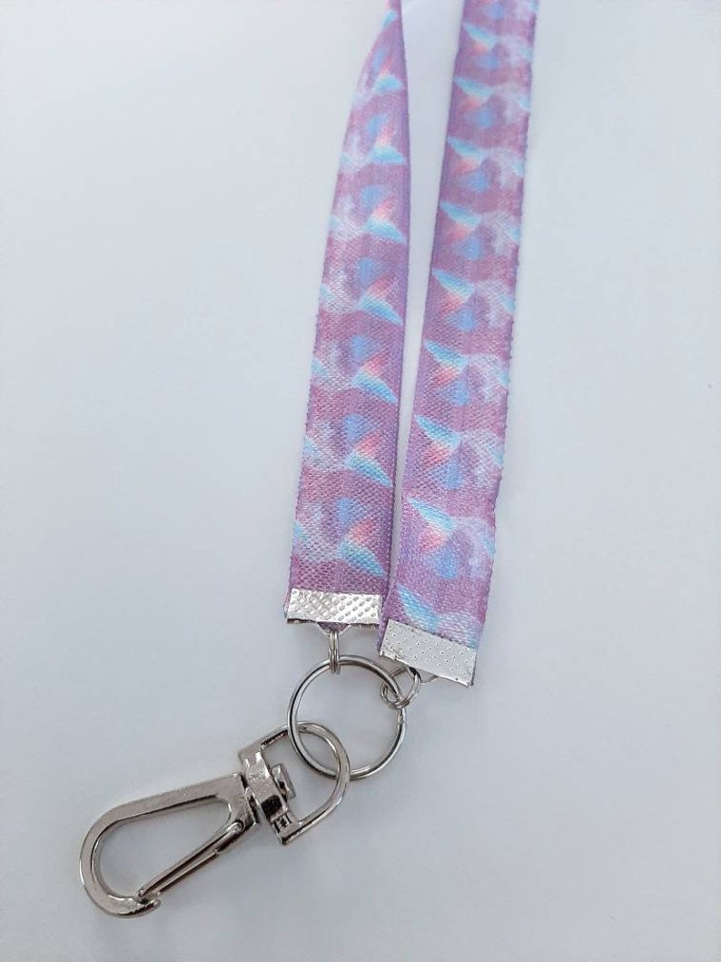 Stretch lanyard badge id holder necklace lanyard strong | Etsy
