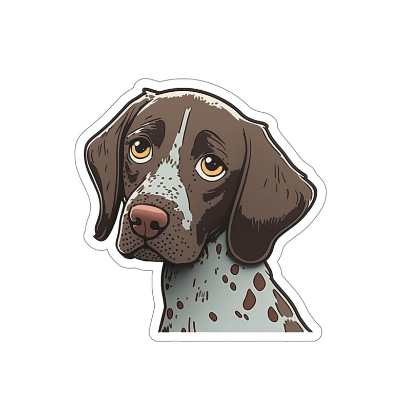 GSP Sticker German Shorthaired Pointer Stickers for Tumbler - Etsy