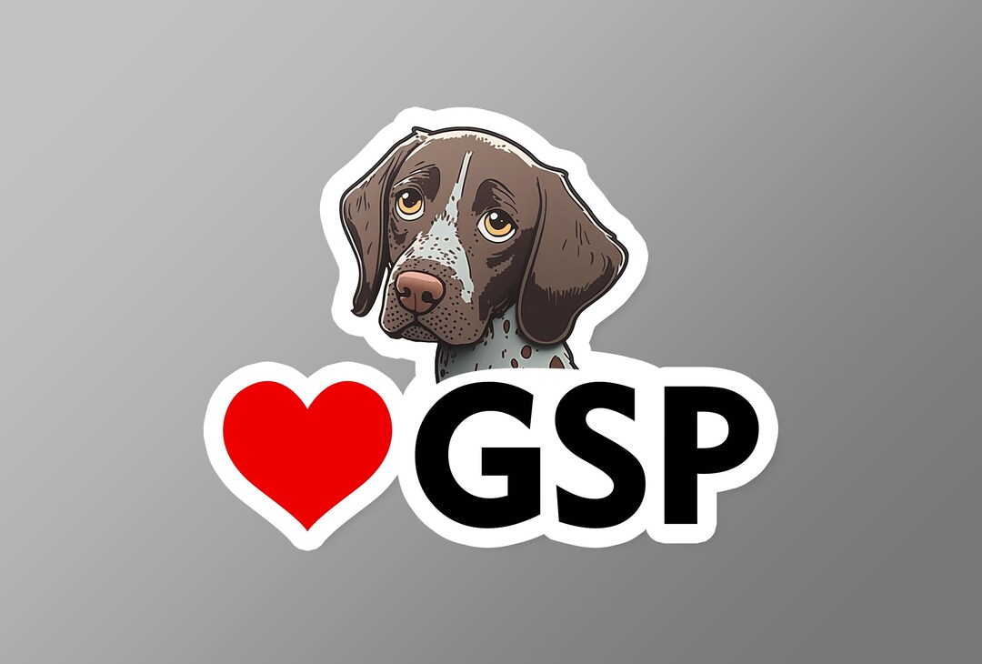 Heart GSP Die-cut Sticker - Perfect for Laptops, Water Bottles, Cars ...