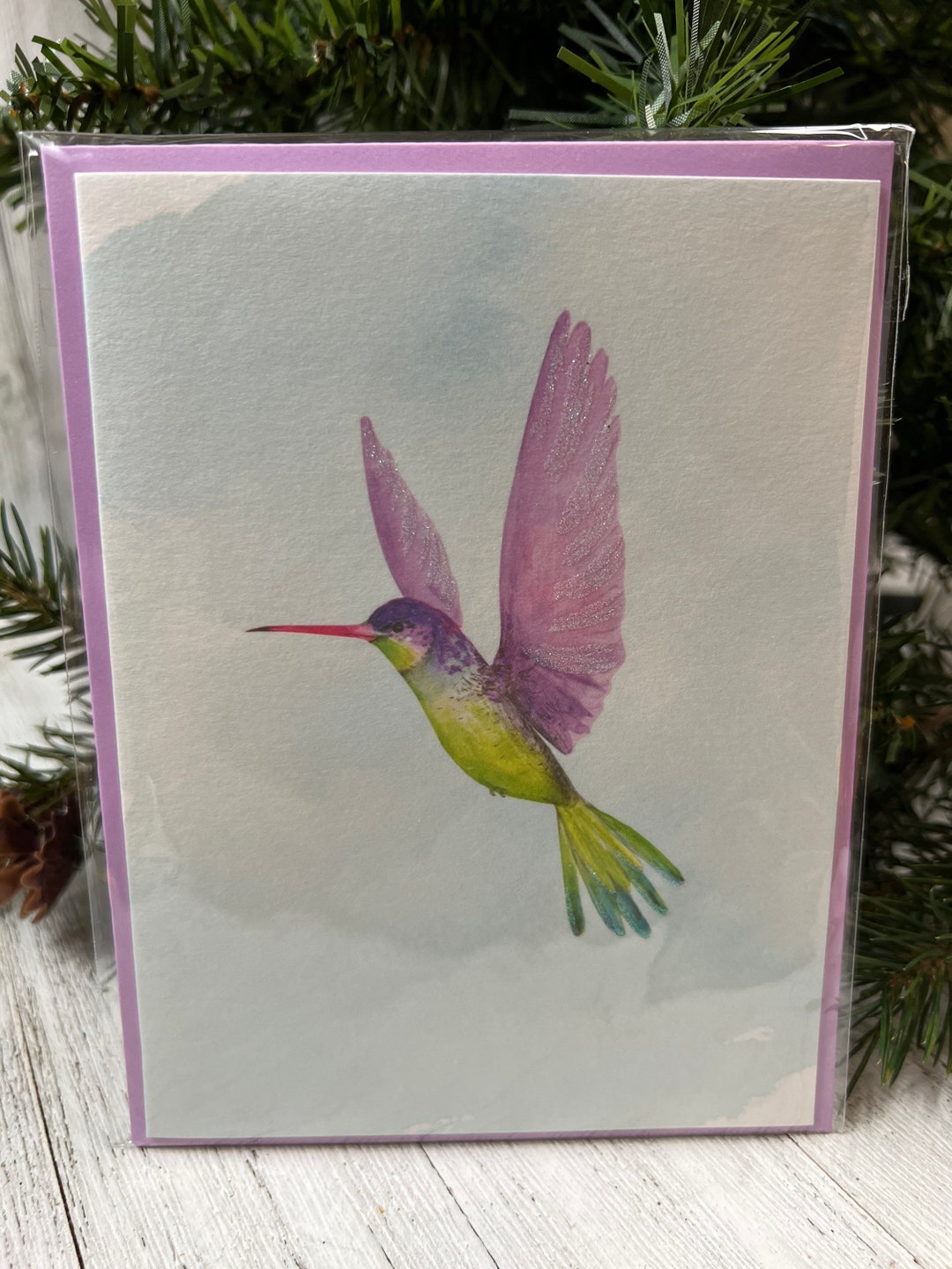 Birthday - Hummingbird - Papyrus Greeting Card (ONE) New - Etsy