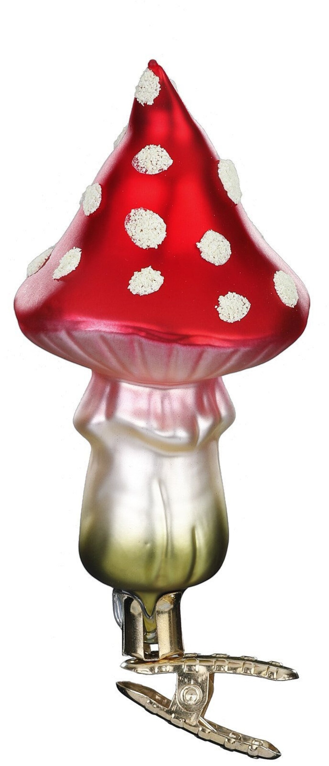 Inge-glas Mushroom German Glass Ornament - Etsy
