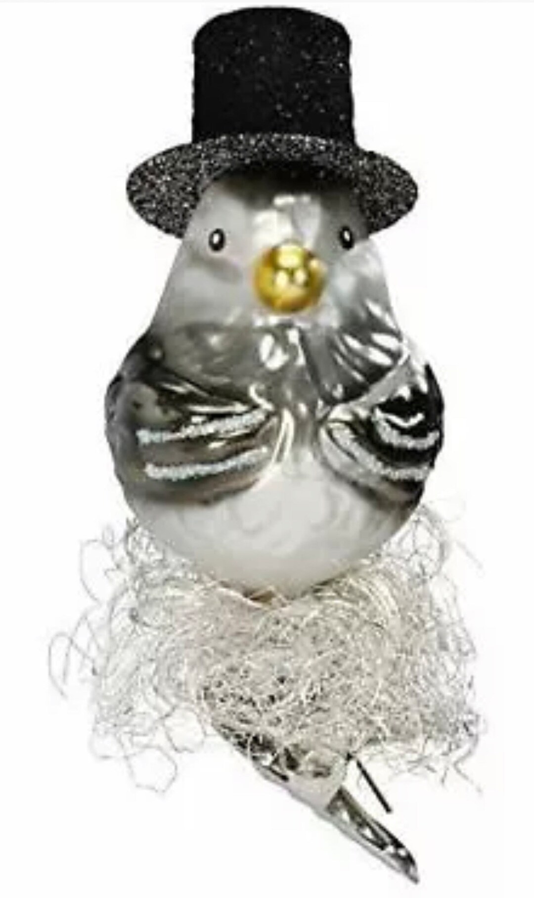 Inge-glas Mr. With Top Hat German Glass - Etsy