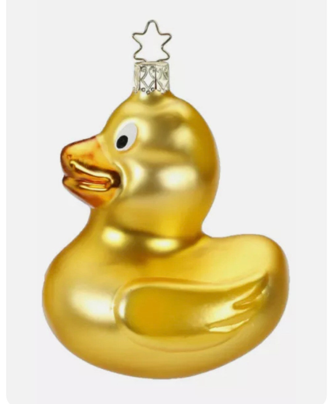 Inge-glas Large Bathing Duck German Glass - Etsy