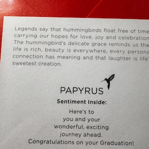 Graduation - Congrats, Grad! Papyrus Greeting Card Sealed New (ONE) - Etsy