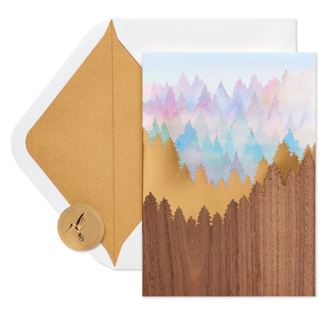 Friendship Card - Scenic Mountain Thinking of You - Papyrus Greeting ...