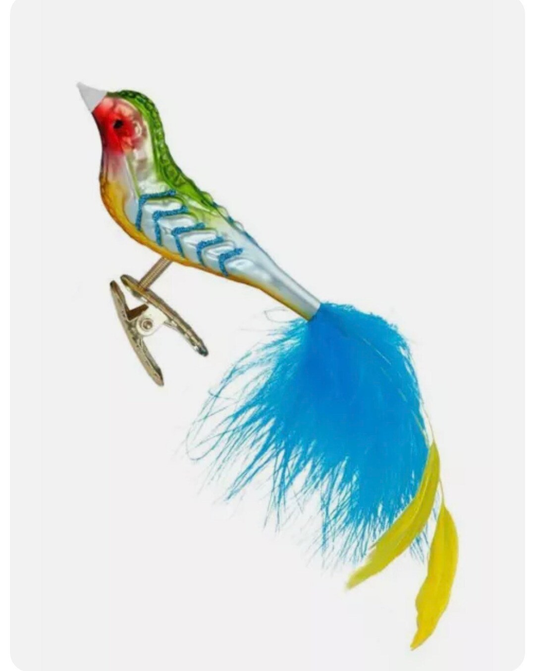 Inge-glas Rainbow Finch Clip-on German Glass - Etsy