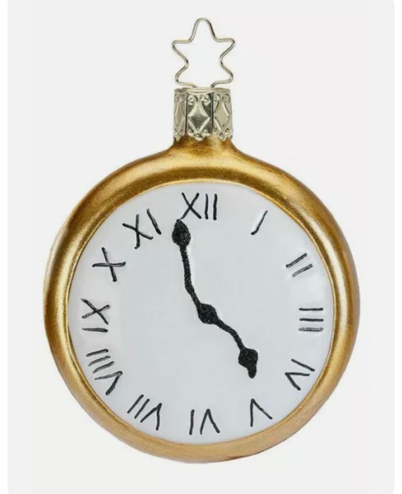 Clock Teatime Tea Party German Glass - Etsy