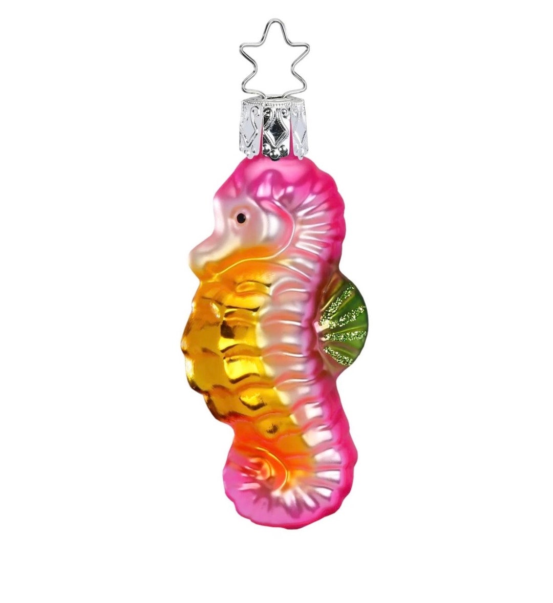 Inge-glas Seahorse in Blue German Glass - Etsy