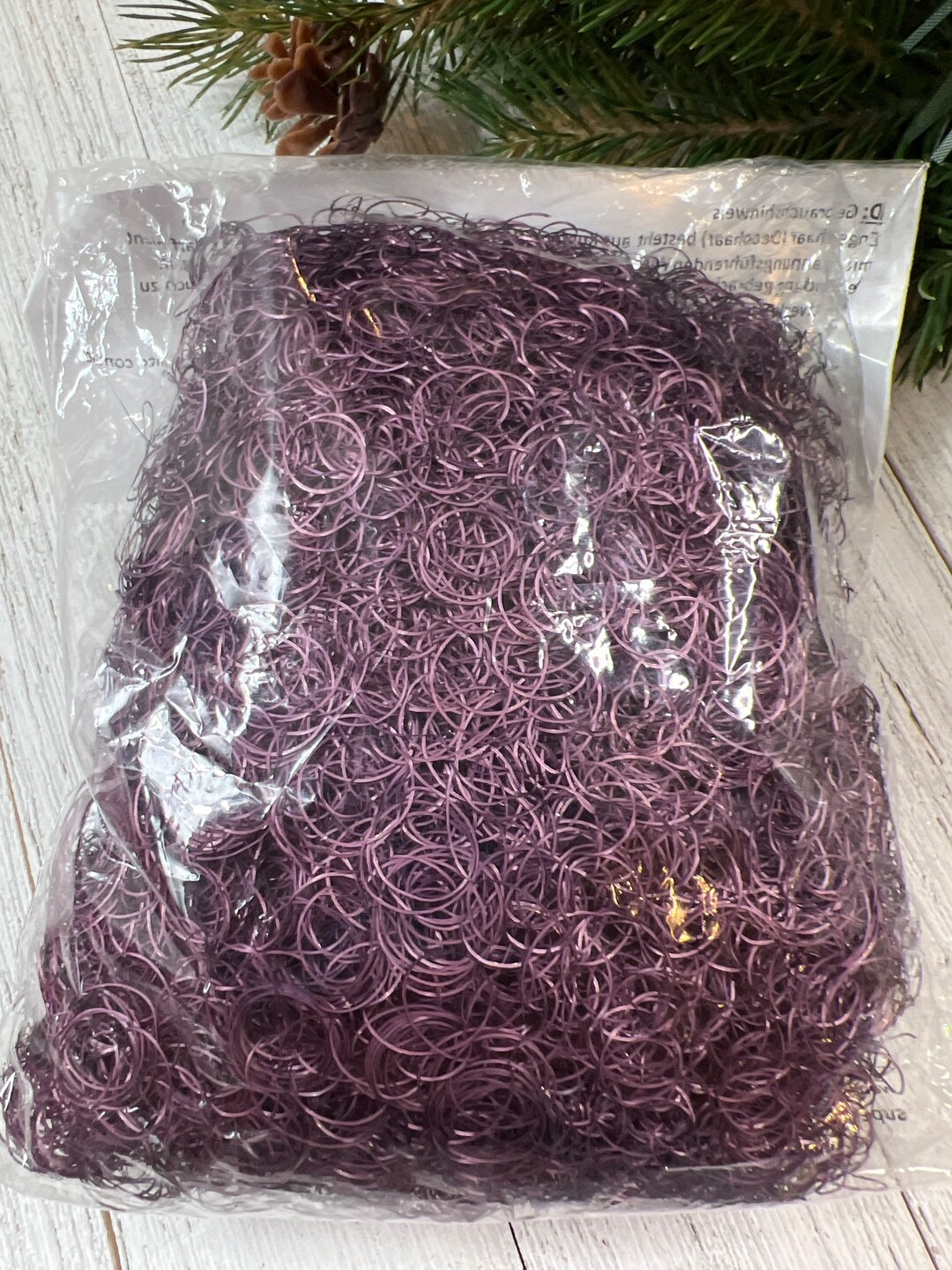 German Angel Hair Violet Made in Germany - Etsy