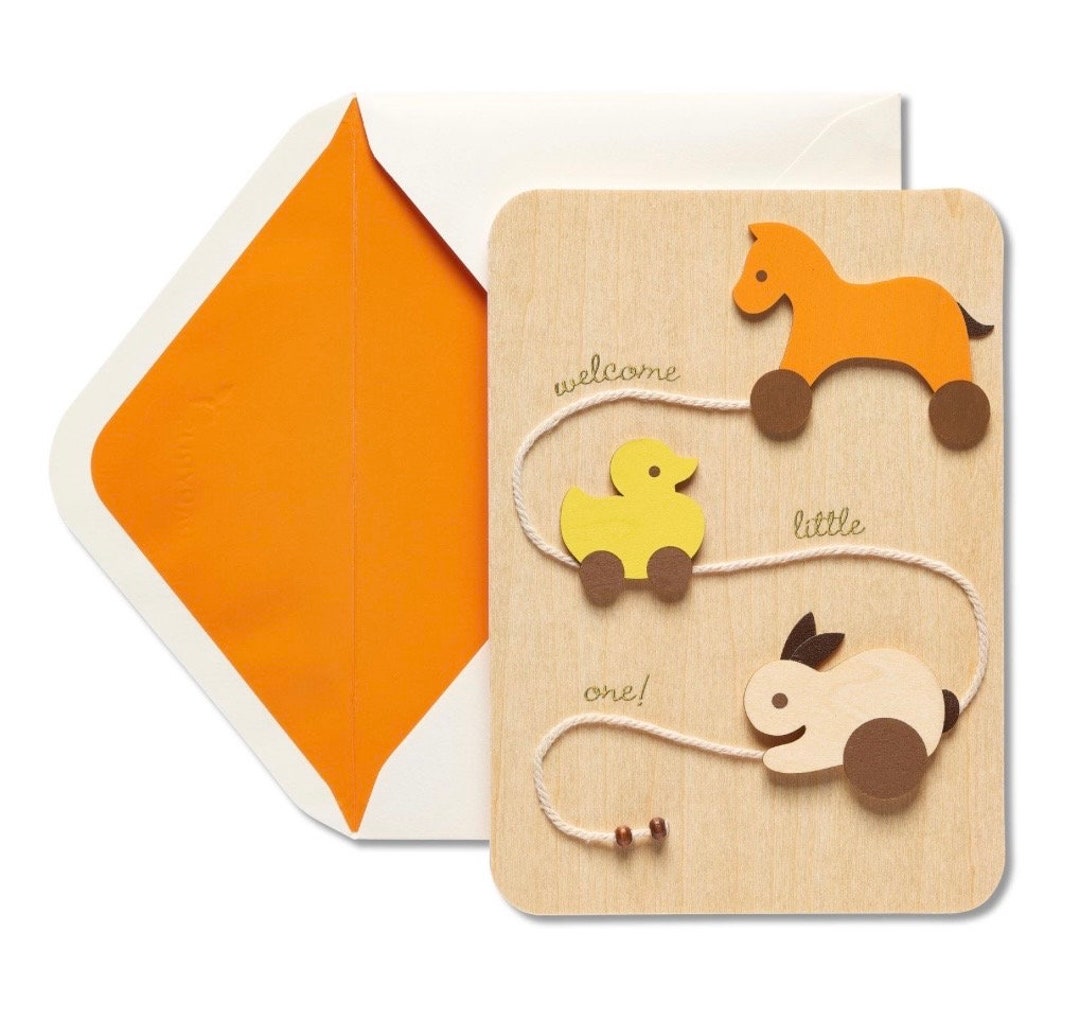 Baby - Welcome Little One New Baby Papyrus Greeting Card New (ONE) - Etsy