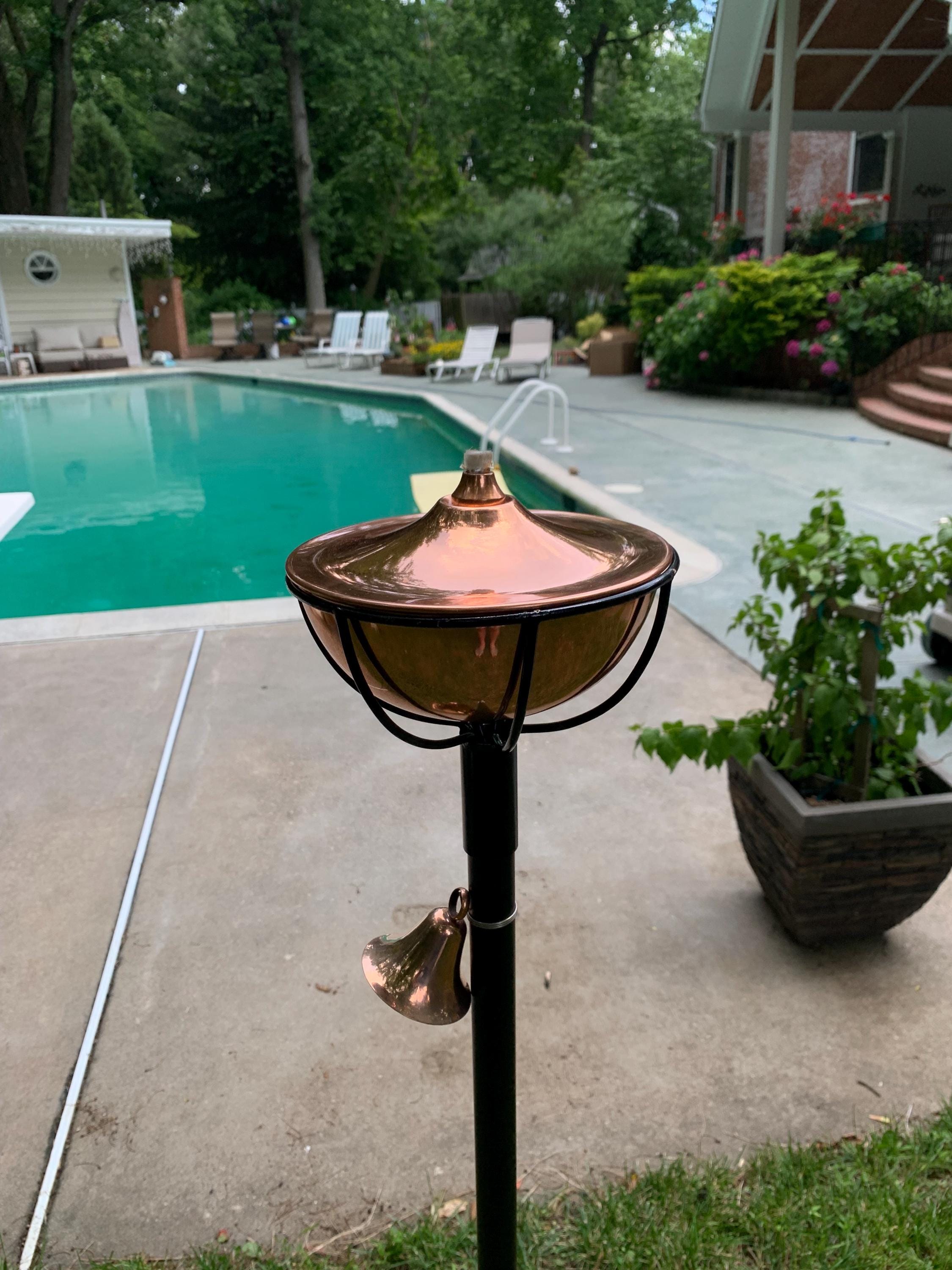 Aristo Reno Copper Garden Torch - Etsy