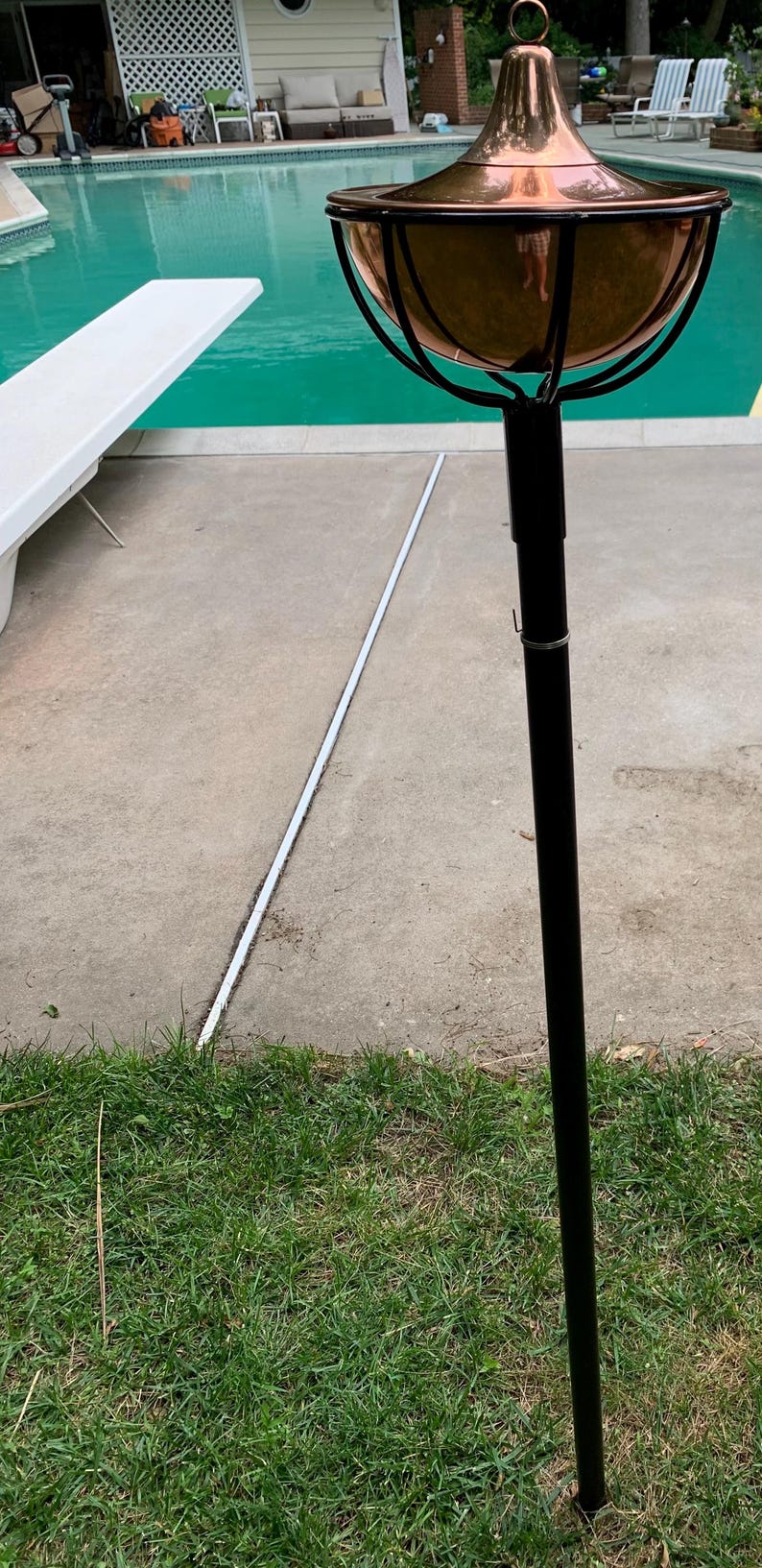 Aristo Reno Copper Garden Torch - Etsy
