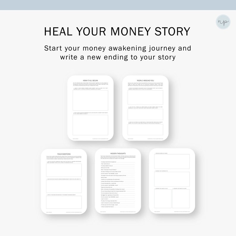 Finance Planner, Money Mindset Journal, Reach Financial Freedom ...