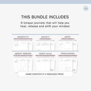 Mental Health Kit, Bullet Journal, Digital Planner, Printable Binder ...