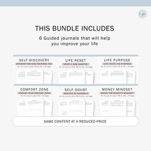 Self Improvement Kit, Bullet Journal, Digital Planner, Printable Binder ...