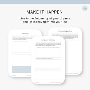 Finance Planner, Money Mindset Journal, Reach Financial Freedom ...