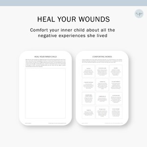 Inner Child Healing Journal, Childhood Wounds, Shadow Work, Therapy ...