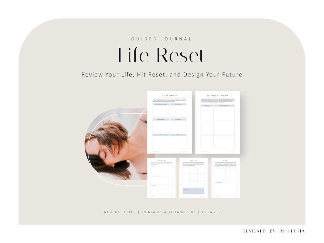 The Life Reset Journal: Guided Self-reflection for a New Beginning and ...