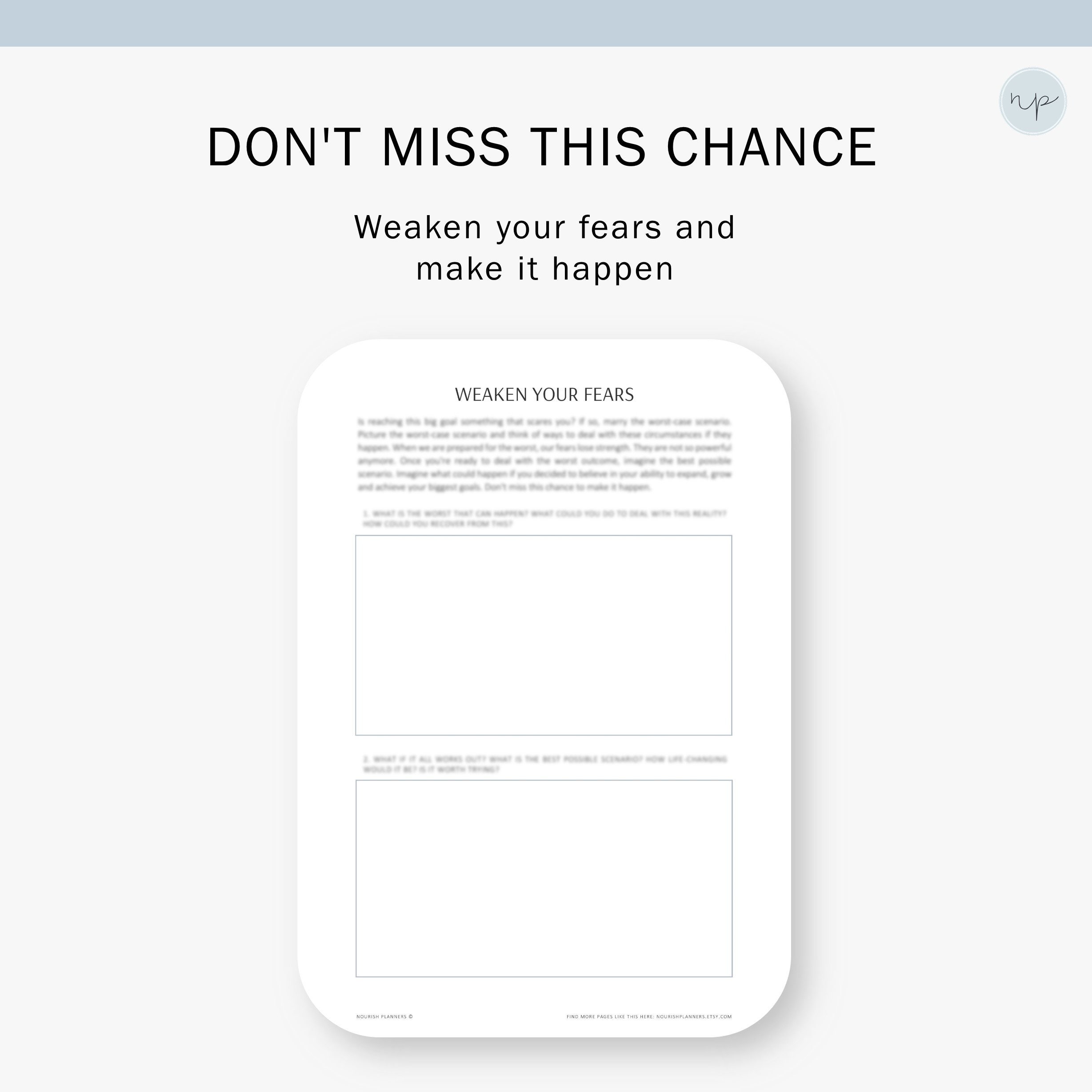 Comfort Zone Journal, Digital Templates, Writing Journal, Personal ...