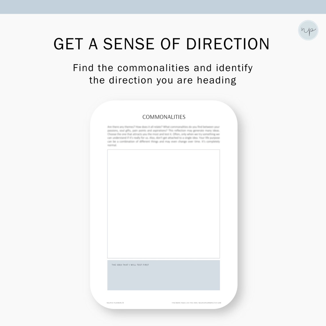 Life Purpose Journal Self Discovery Printable Journal | Etsy