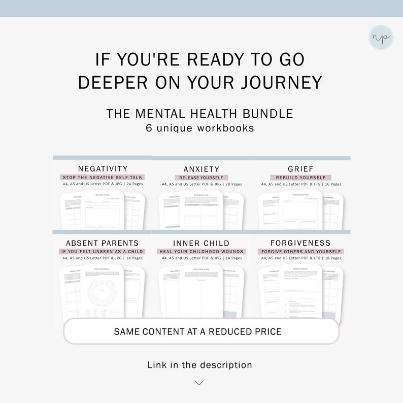 Absent Parents Therapy Bullet Journal Mental Health Healing - Etsy