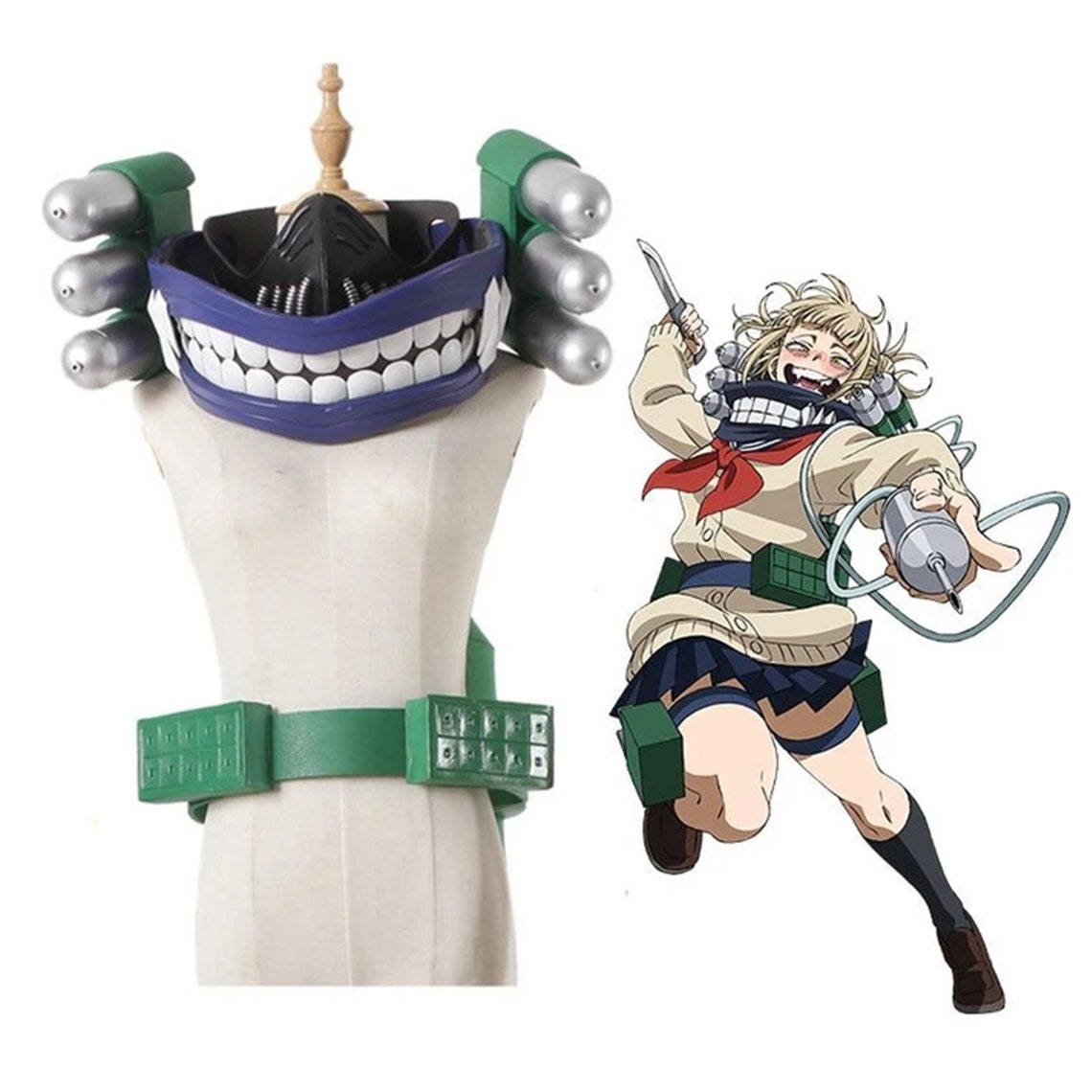 Mi Héroe Academia Himiko Toga Armas Armadura Cosplay Etsy