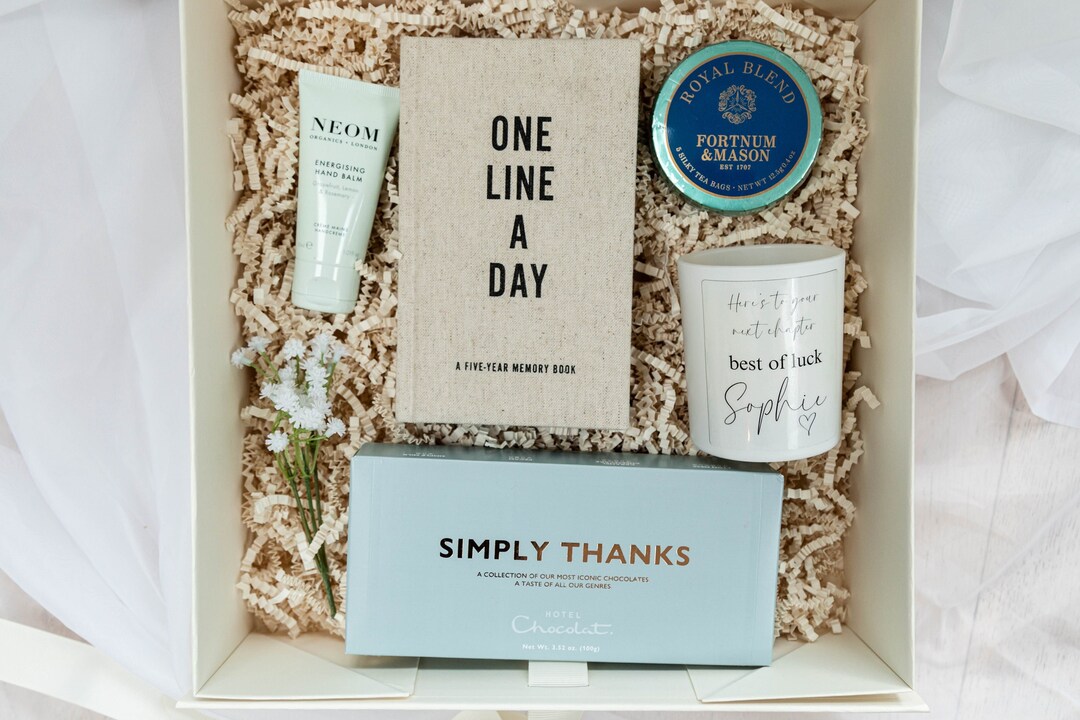 Luxury Leaving Gift Box, Sorry You're Leaving Gift Hamper, Personalised ...