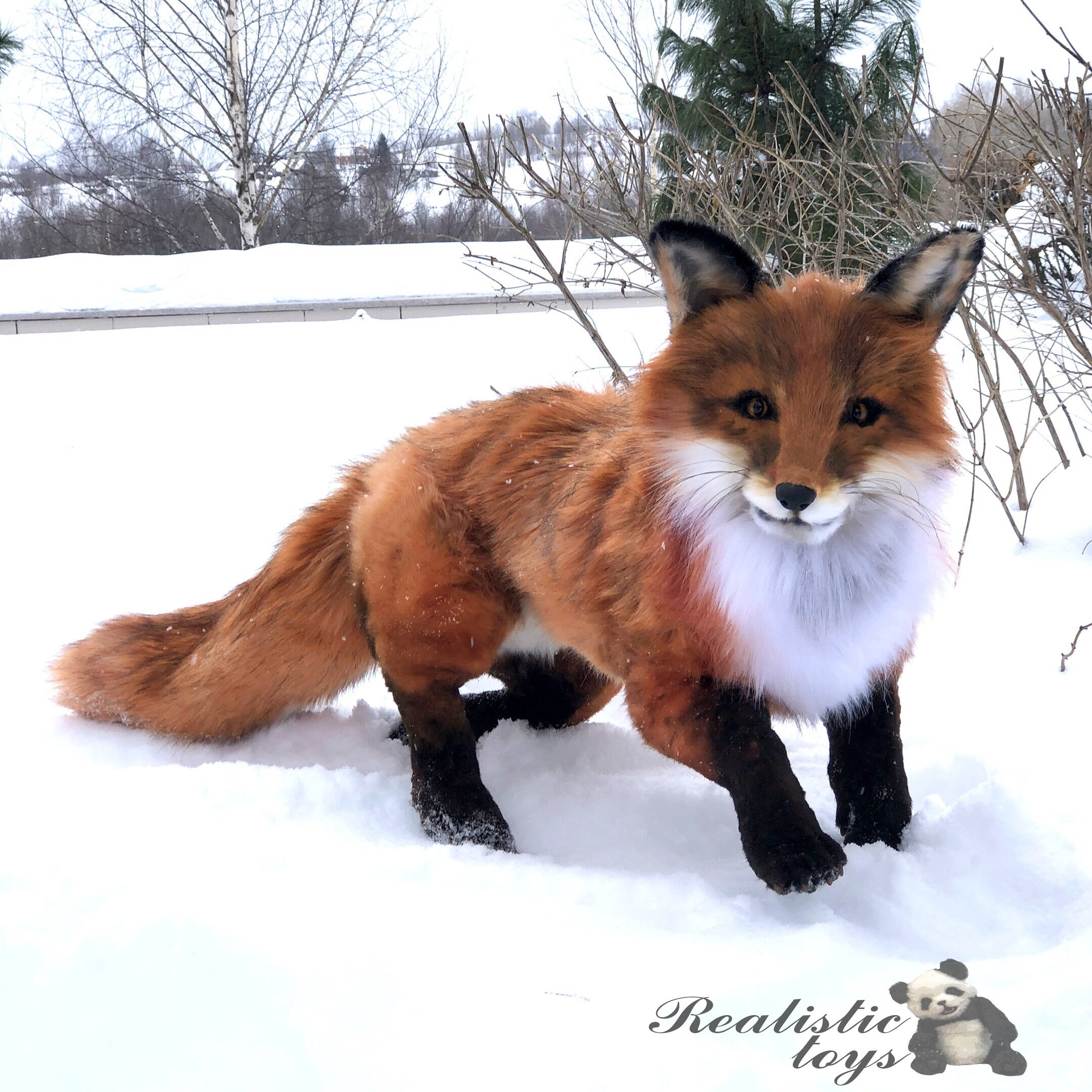 Realistic fox MAKE TO ORDER | Etsy